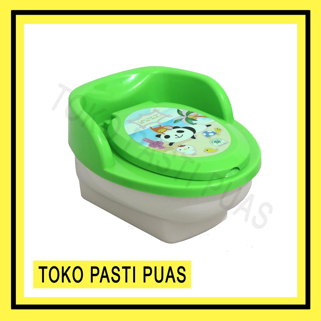 Pispot Anak 6 L Green Leaf 5109 Potty Training Seat Closet Duduk ...