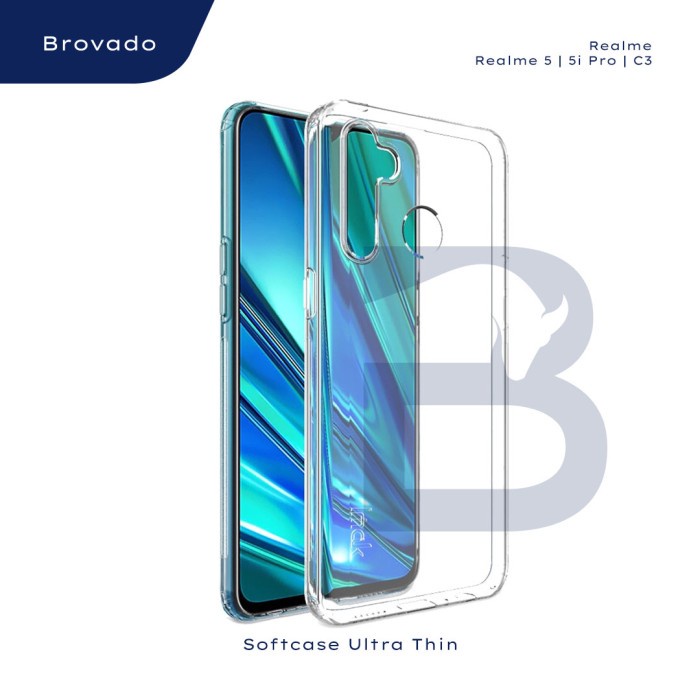 Jual Casing Realme 5 / 5i Pro Softcase Ultrathin Bening Silikon Jelly ...