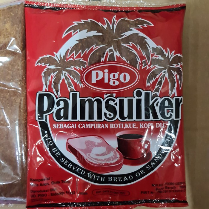 Jual Gula Palem merk PIGO / Palm Sugar aren/ Palm suiker PIGO 200 gram ...