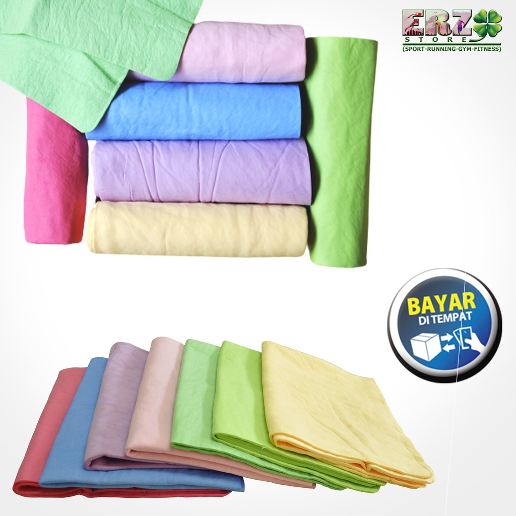 Jual Kain Lap Serat Sintetis Polos / Lap Kanebo Motor Mobil Tebal Jumbo ...