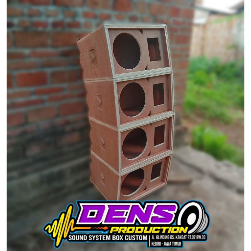 Jual Box Speaker LINE ARRAY CUSTOM 10 Inch+Tweeter Horn Indonesia ...