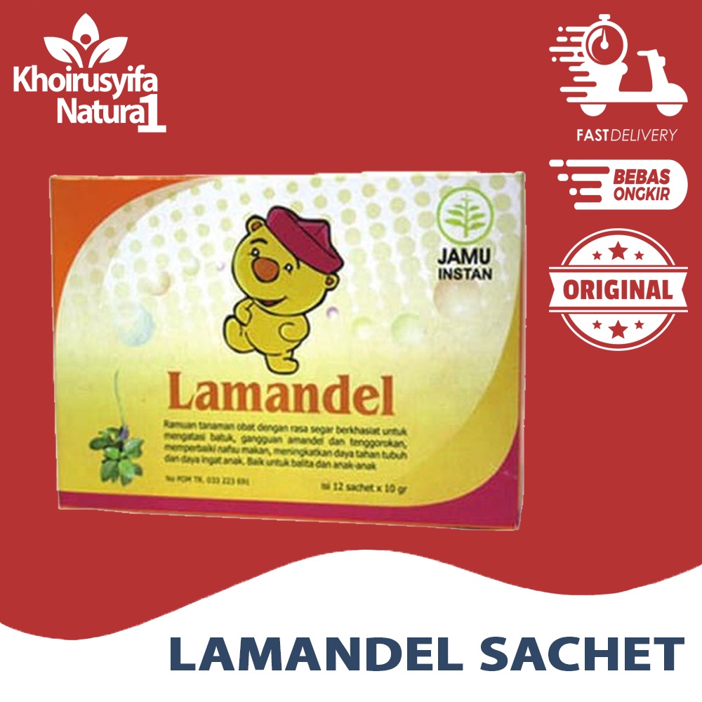 Jual LAMANDEL SACHET SASET AMPUH MENGOBATI AMANDEL ANAK DAN DEWASA ...