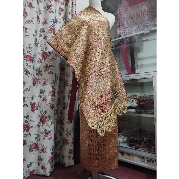 Jual SONGKET PANDAI SIKEK/SONGKET PADANG/SONGKET MINANG | Shopee Indonesia