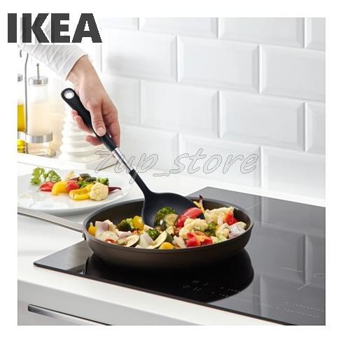 Jual IKEA HJALTE WOK SPATULA, SENDOK SUTIL UTK GORENG,P34CM HITAM ...