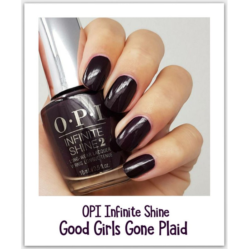 Jual NEW!! OPI Infinite Shine - Good Girls Gone Plaid ( OPI ORIGINAL ...