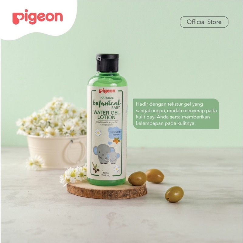 Jual Pigeon Botanical Baby Water Gel Lotion 240ml | Shopee Indonesia
