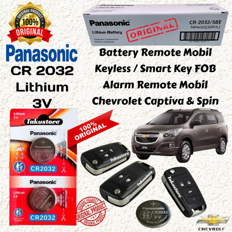 Jual Battery Chevloret Spin Baterai Remote Mobil Chevloret Baterai ...