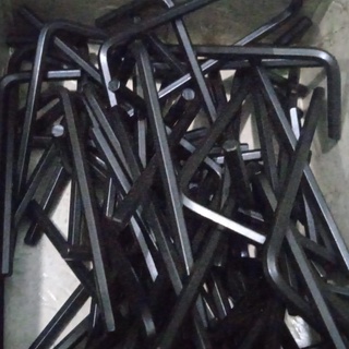 Jual KUNCI L 3 KUNCI L3 3MM BAJA HITAM UNTUK BAUT L DIAMETER 4MM ...