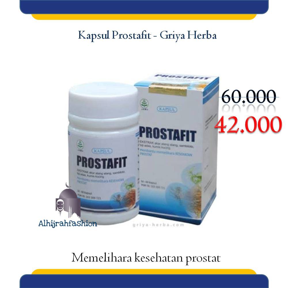 Prostafit | Kapsul Prostafit Obat Herbal Untuk Gangguan Prostat Kapsul ...