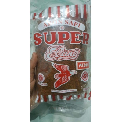 Jual Abon Sapi Super Cap Elang 250 gram (pedas) | Shopee Indonesia