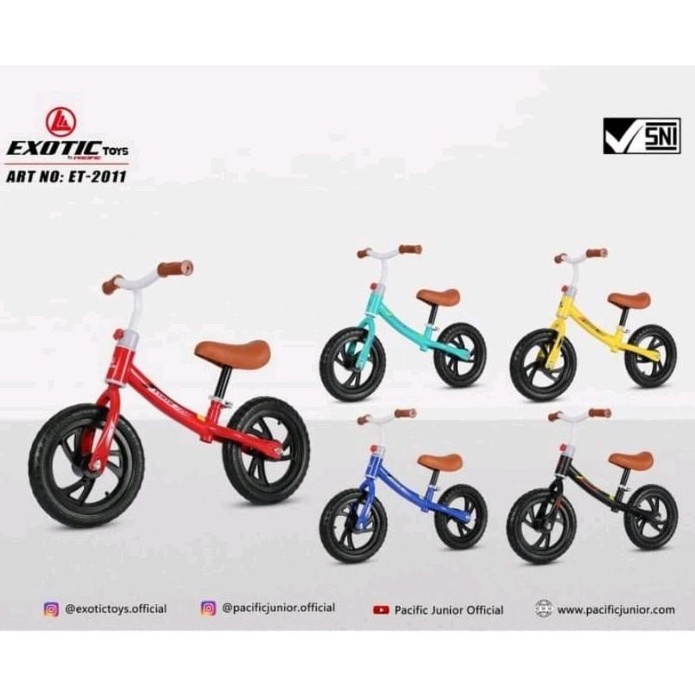 Jual SEPEDA ANAK BALANCE BIKE TANPA PEDAL EXOTIC ET 2011 AVIATOR AT ...