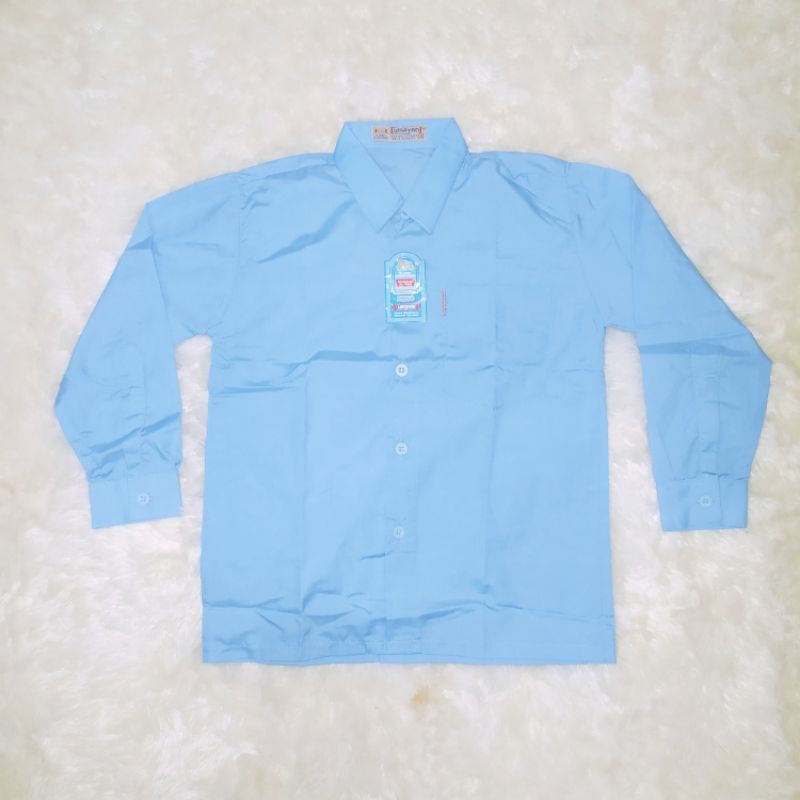 Jual Seragam biru muda lengan panjang. seragam tk biru lengan panjang ...
