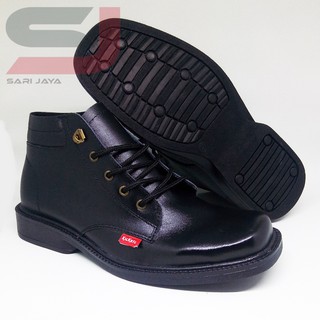 Sepatu kulit PDH tni polri polisi satpam security akmil akpol bahan ...