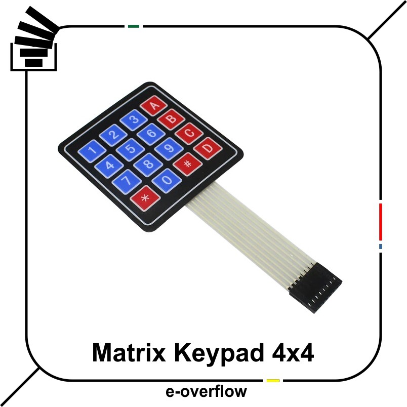 Jual Matrix Keypad Membran 4x4 16 Tombol For Pertamini | Shopee Indonesia Jual Matrix Keypad Membran 4x4 16 Tombol For Pertamini | Shopee Indonesia