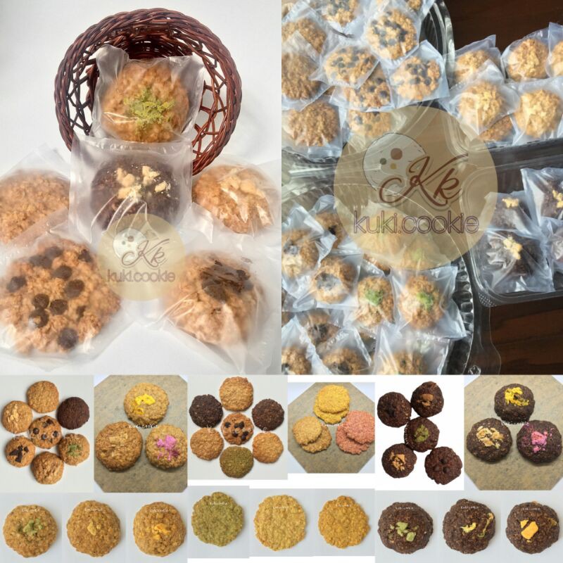 Jual Kuki Cookie per pcs Brown Sugar Oatmeal Cookie Oat Cookies Satuan ...