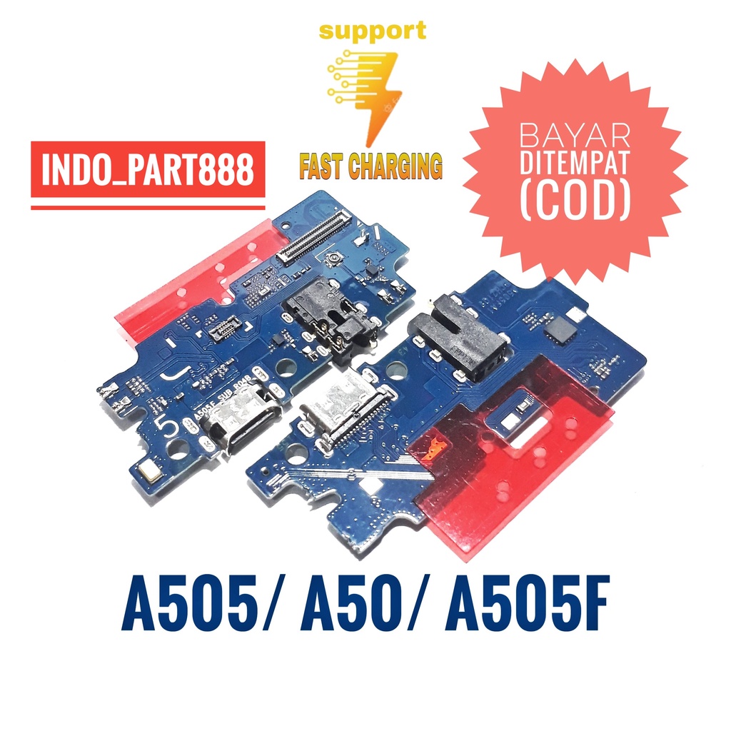 Jual PAPANCAS / FLEXIBLE CHARGER / KONEKTOR / PAPAN CAS SAMSUNG A505/ A505F/ A50 (FAST CHARGING ...