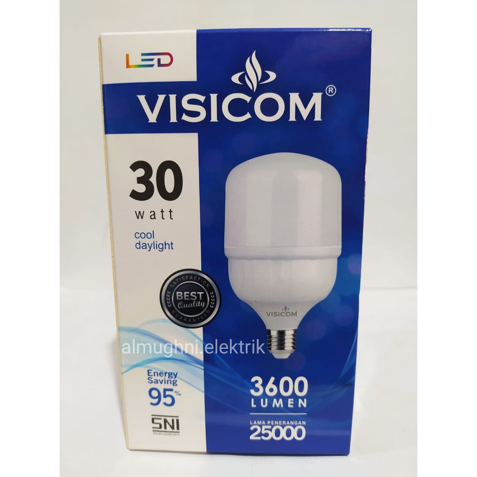 Jual LAMPU LED VISICOM 30 W /led visicom 30 watt /lampu led hemat energi visicom 30 watt ...