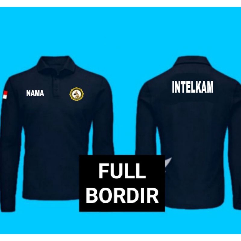 Jual Kaos INTELKAM Kaos kerah INTELKAM baju kerah intelkam baju ...
