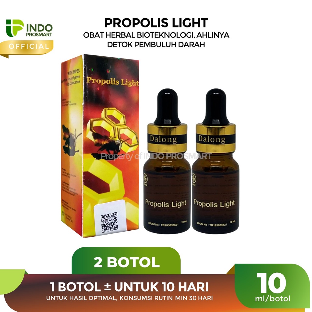 Jual Propolis Light Original (Paket 2 Botol) | Shopee Indonesia