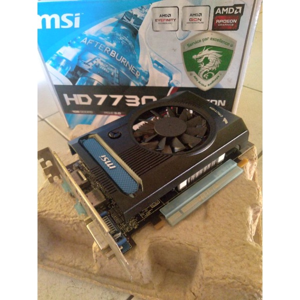 Jual VGA MSI HD 7730 RAM 1GB GDDR5 128BIT ORIGINAL | Shopee Indonesia