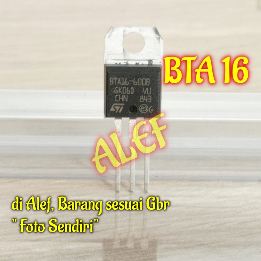 Jual bta16 BTA 16 Triac BTA16 600 BTA16 600b transistor | Shopee Indonesia