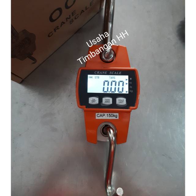 Jual Timbangan Gantung Digital 150kg OCS crane scale/hanging scale ...