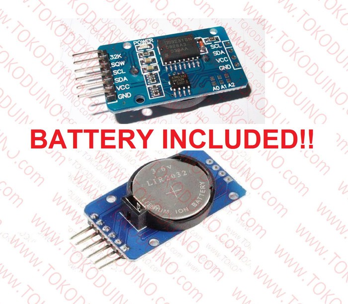 Jual DS3231 + AT24C32 IIC High Precision RTC MODULE ARDUINO RASPBERRY ... Jual DS3231 + AT24C32 IIC High Precision RTC MODULE ARDUINO RASPBERRY ...