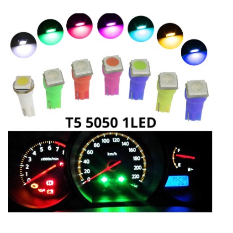Jual lampu led t5 Speedometer Dashboard Motor Mobil 5050 Speedo Bright ...