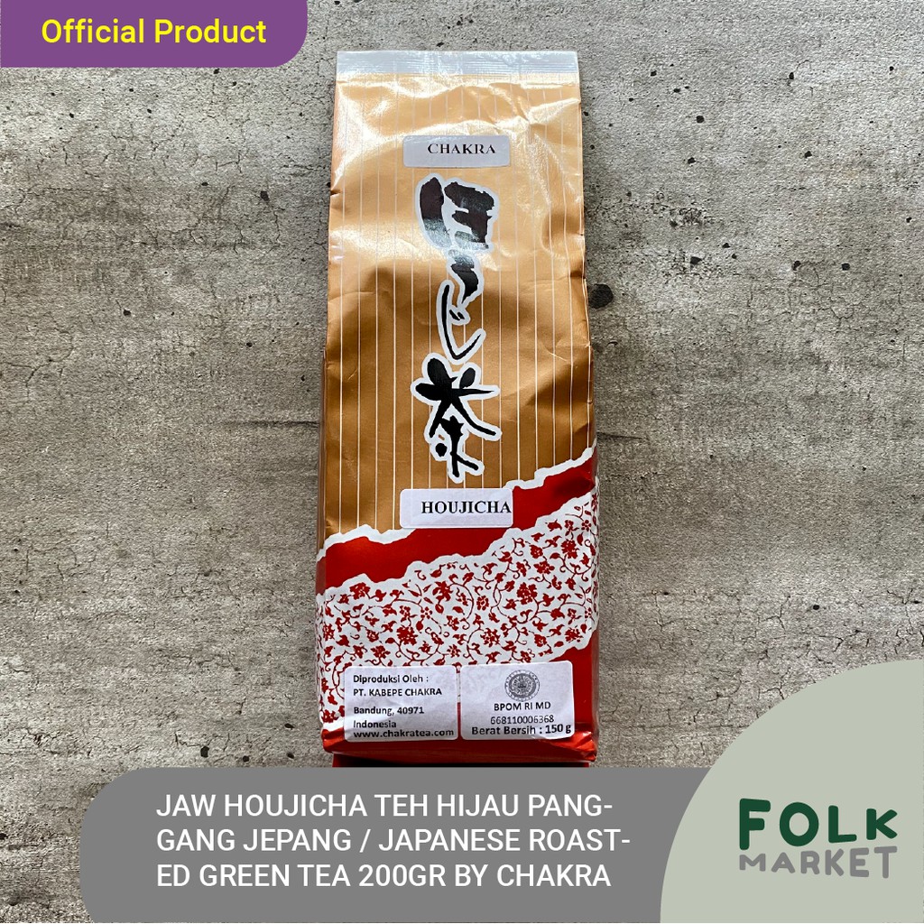 Jual JAW CHAKRA Houjicha Teh Hijau Panggang Jepang / Hou Ji Cha ...