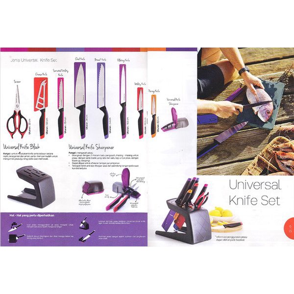 Jual Tupperware universal knife Set | Shopee Indonesia