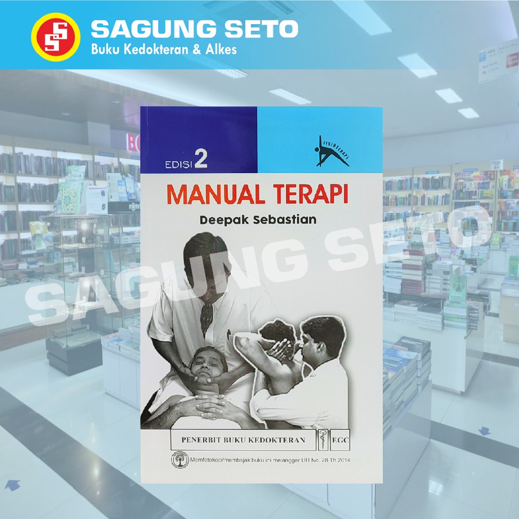 Jual BUKU MANUAL TERAPI EDISI 2 DEEPAK SEBASTIAN | Shopee Indonesia