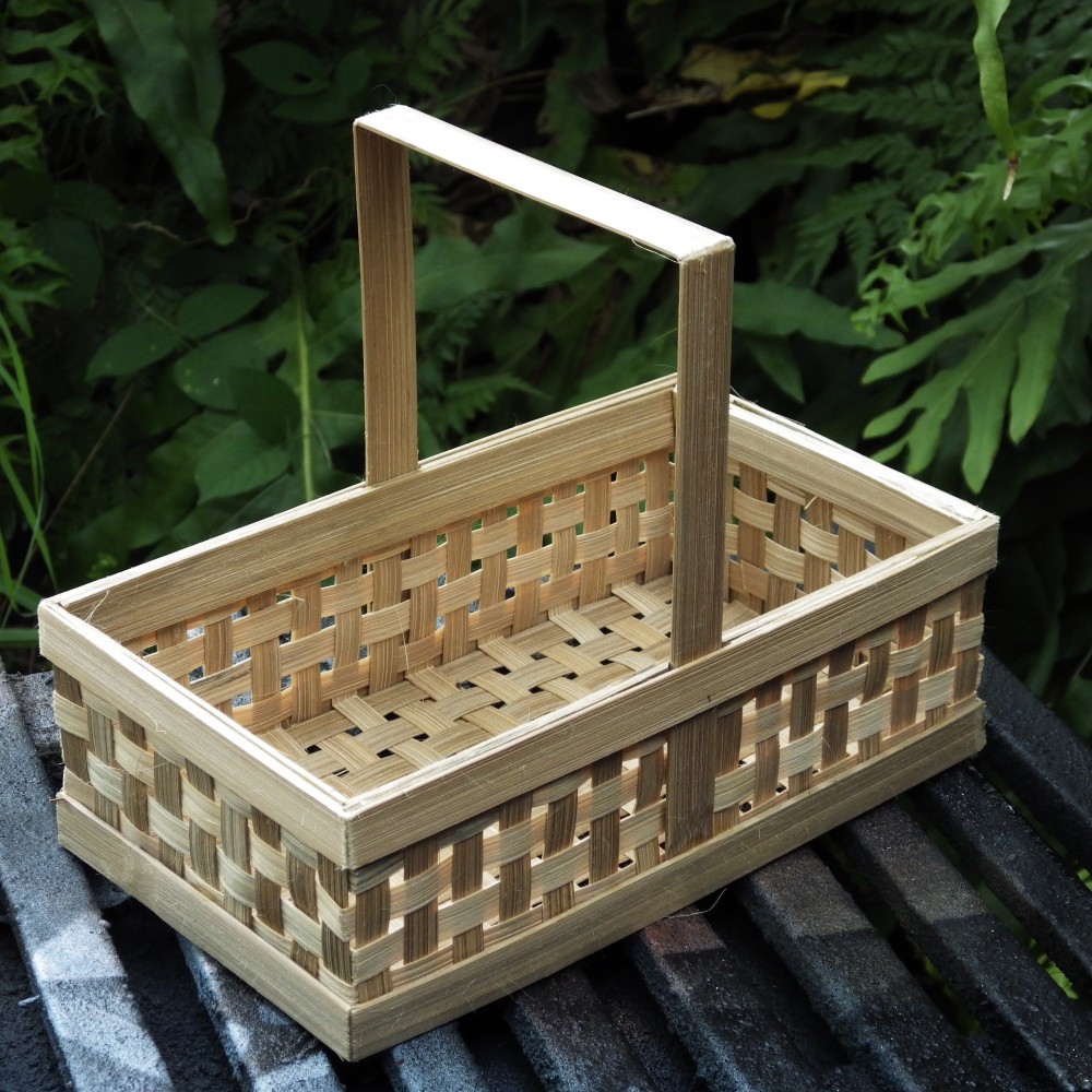 Jual keranjang anyaman bambu mini | Shopee Indonesia