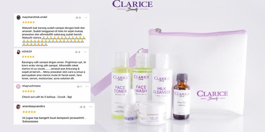 Toko Online CLARICE Beauty Official | Shopee Indonesia