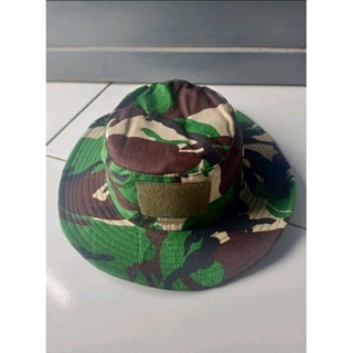 Jual TOPI RIMBA VELCRO LORENG MALVINAS TNI /TOPI RIMBA MILITER BAHAN ...
