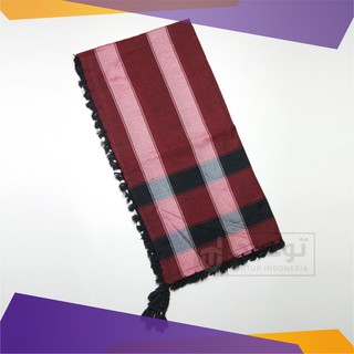 Jual Sorban Shemagh Almas Sorban Arabian Syiria Premium Merah-Hitam ...