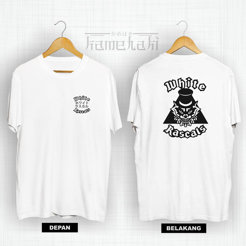 Jual Kaos Geng Jepang WHITE RASCALS SWORD High & Low / Kaos Anime ...