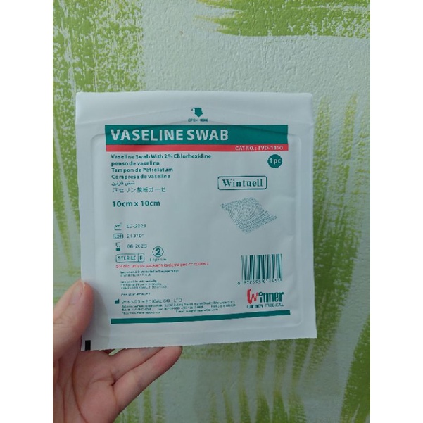 Jual Vaseline Swab 10x10cm seperti Supratul / Lumatul | Shopee Indonesia