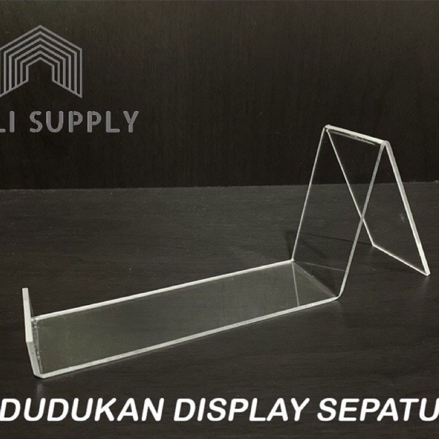 Jual Akrilik Display Sepatu / dudukan sepatu display toko | Shopee ...