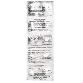 Jual Neurodex Strip Isi 10 Tablet | Shopee Indonesia