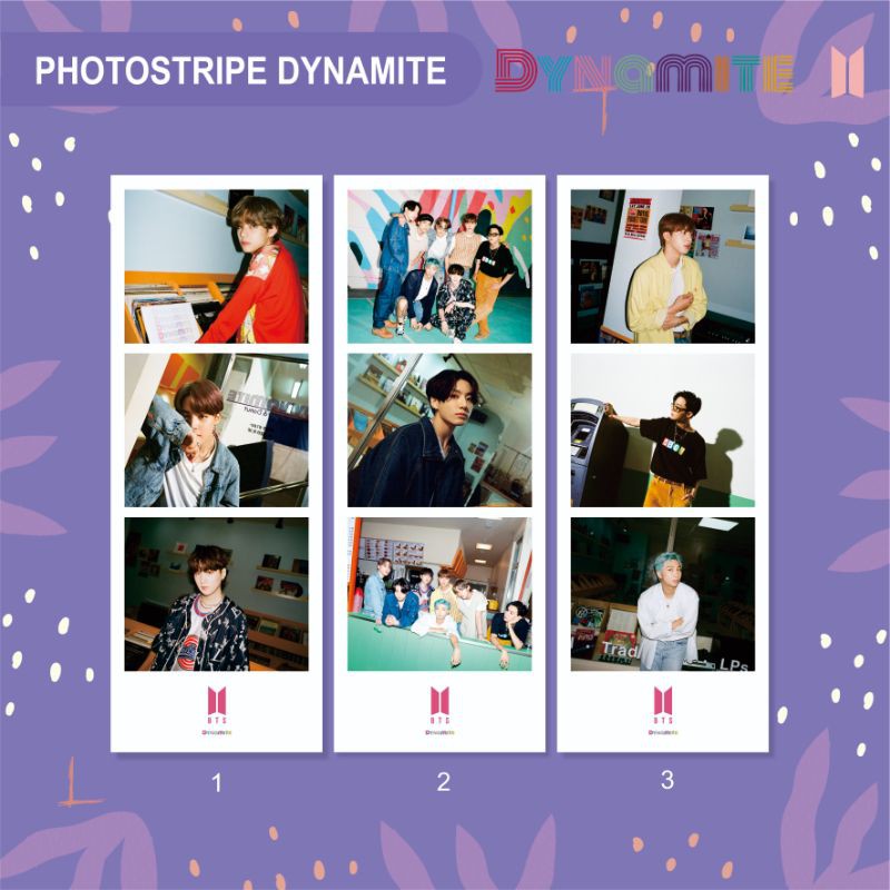 Jual PHOTOSTRIP BTS DYNAMITE | ALBUM BTS DYNAMITE [Made By Order ...