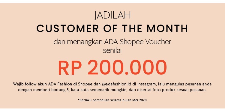 Toko Online ADA Fashion Official Store | Shopee Indonesia