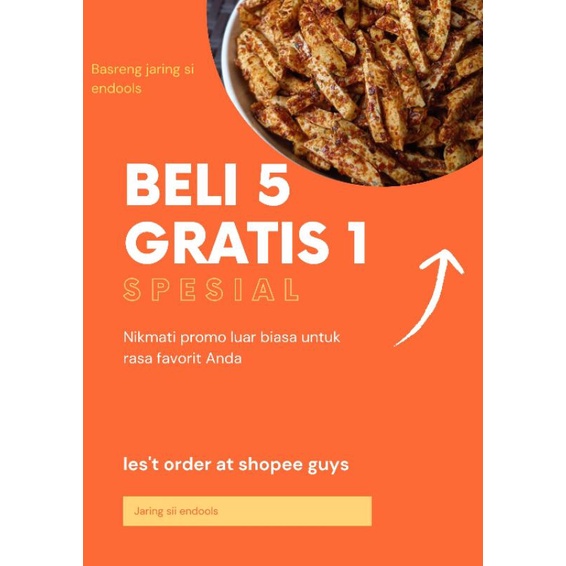 Jual raja ngemil | basreng pedas dower daun jeruk | Shopee Indonesia