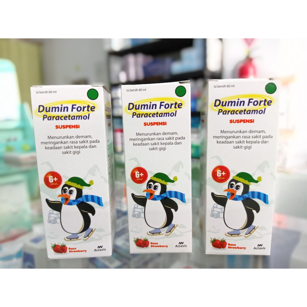 Jual DUMIN FORTE SYRUP 60 ML RASA STROWBERRY | Shopee Indonesia