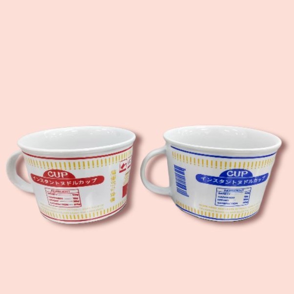 Jual Mug Jumbo/Mug Keramik Jumbo/noodle mug/Mug Mangkok/ Mug Mie ...