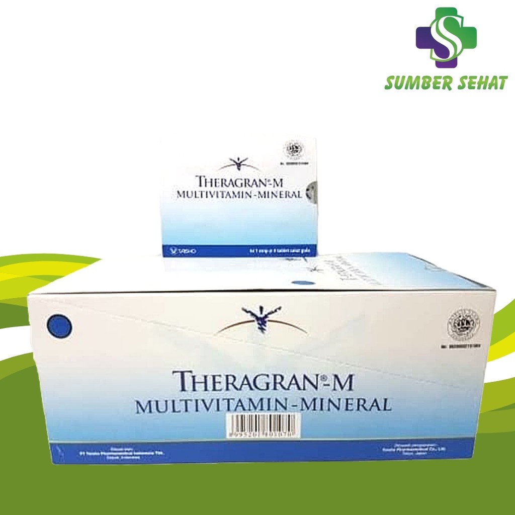 Jual THERAGRAN M TABLET BOX 100 TABLET | Shopee Indonesia