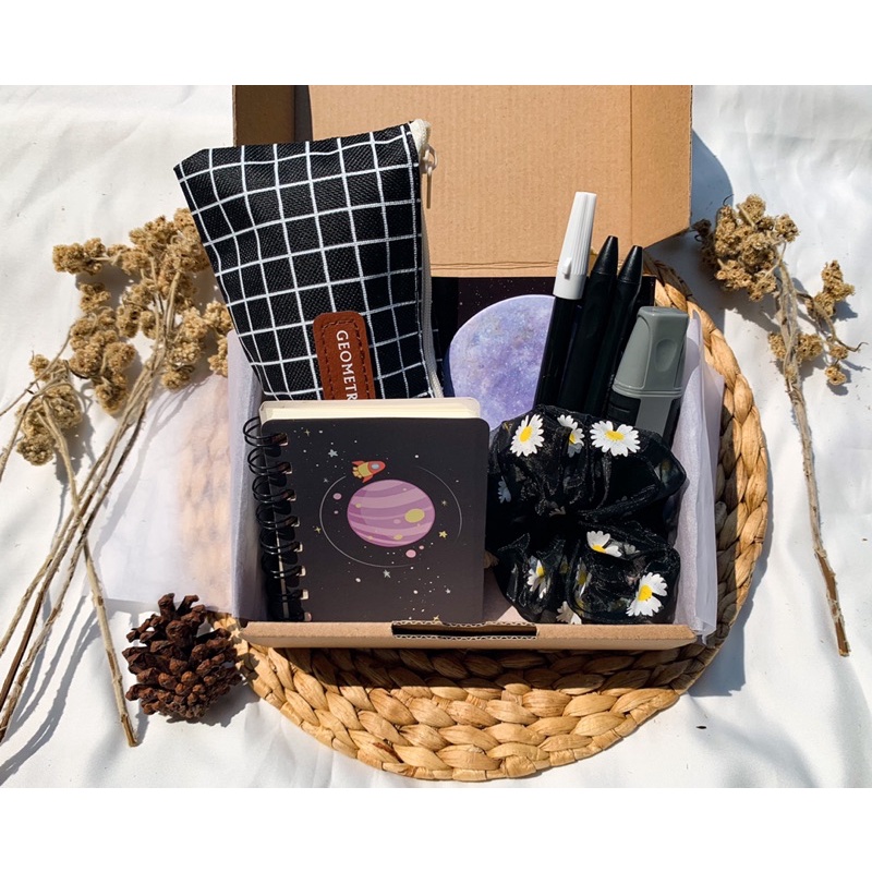 Jual NOTEPAD JOURNAL KIT | NOTEPAD STATIONARY SET JURNAL/DAILY/REMINDER ...