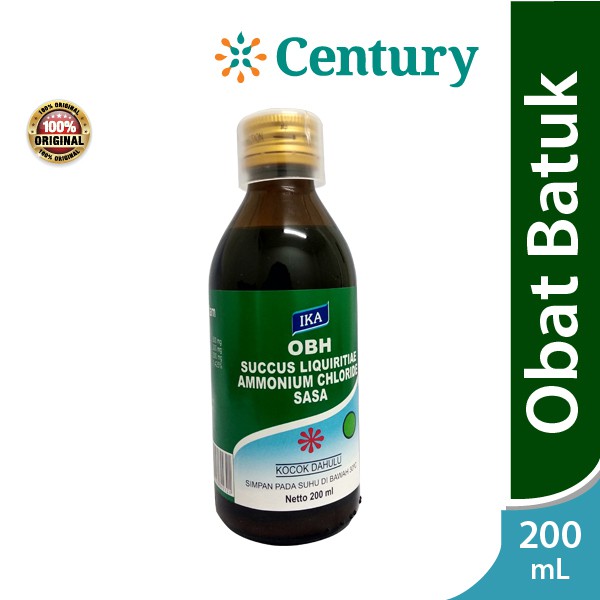 Jual IKA OBH Batuk Hitam 200L / Batuk Berdahak / Batuk Herbal / OBH ...