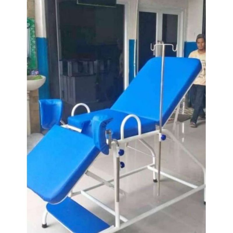 Jual bed obgyn / bed ginekologi / meja tempat melahirkan pasien besi ...