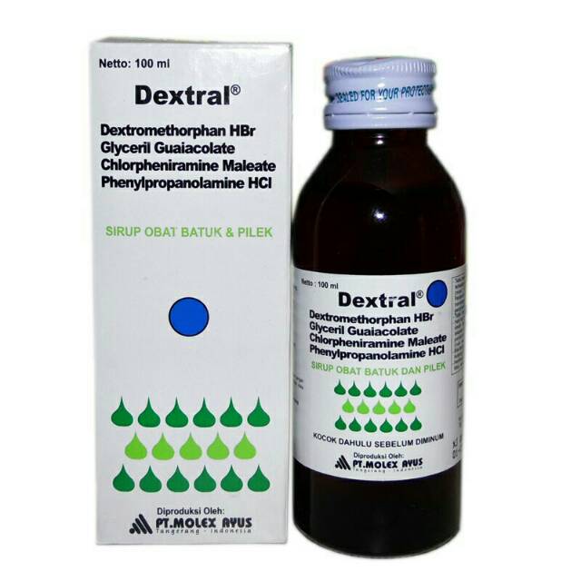 Jual Dextral sirup batuk dan pilek | Shopee Indonesia