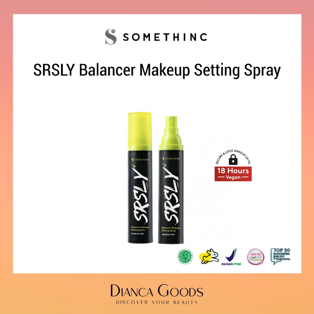 Jual SOMETHINC SRSLY Balancer Makeup Setting Spray - 45ml [ SOMETHINC ...